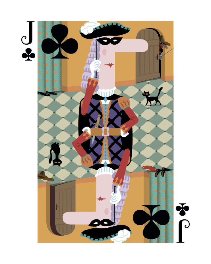 Voutch cartes « Valet de trèfle » – Obliqueartproduction.com